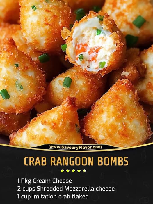 Crab Rangoon Bombs - All easy recipes